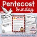 Pentecost Sunday Scripture Activities for Catholic Kids | Sunday School ...