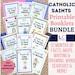 Catholic Saints Printable Booklets for Kids | Monthly Saint Studies ...