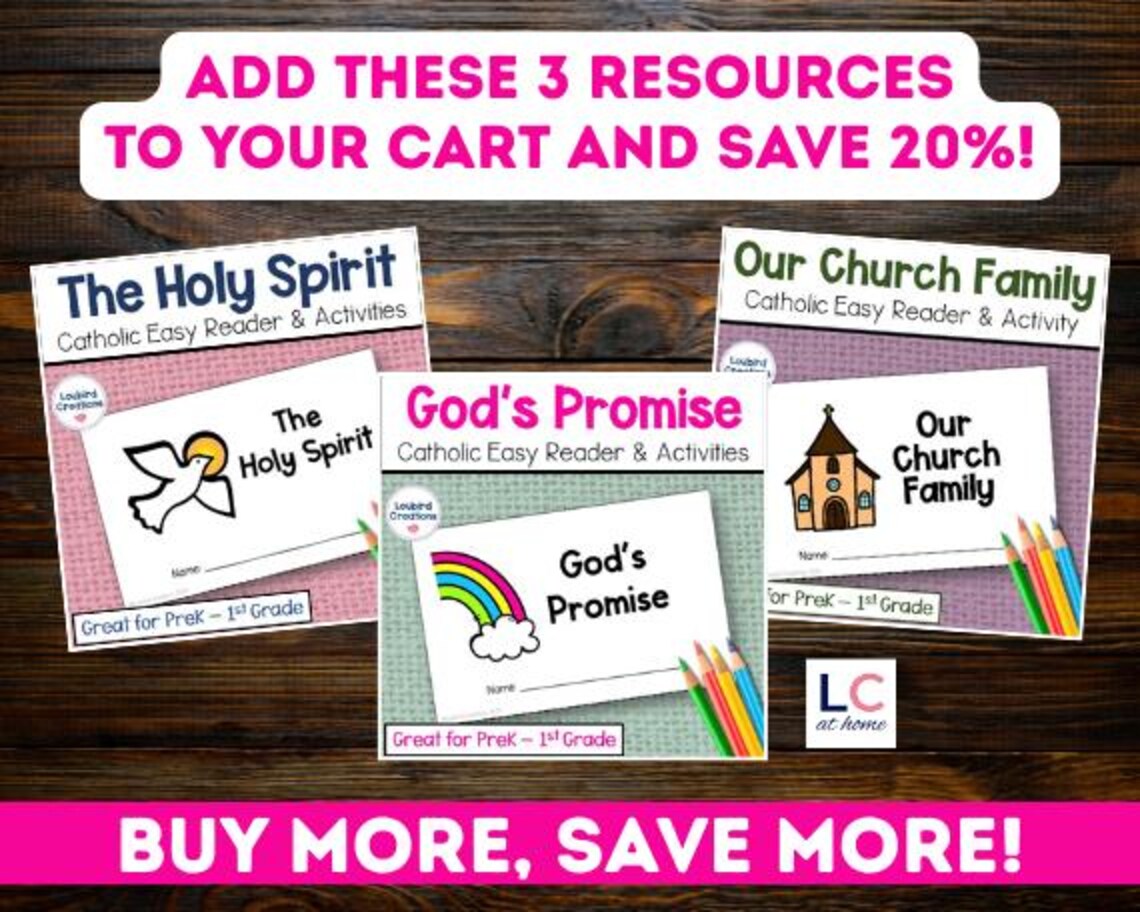 Holy Spirit Catholic Reader | Pentecost Activity for Kids | Scripture ...