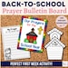 Back to School Prayer Bulletin Board Writing Lesson | Catholic First ...