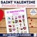 Saint Valentine Printable Activity Booklet for Catholic Kids | St ...