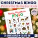 Christmas Bingo Game for Christian Kids | Printable Christmas Party ...