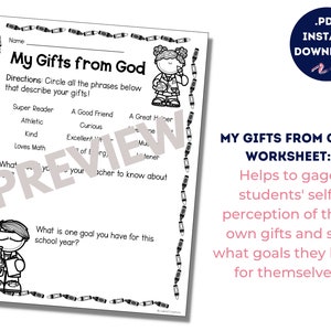 Back to School Prayer Ice Breakers Bulletin Board Activity for the ...