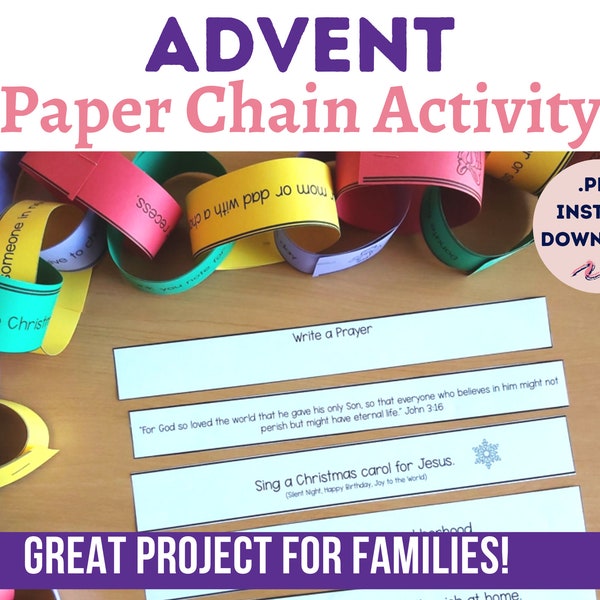 Christian Advent Calendar - Etsy