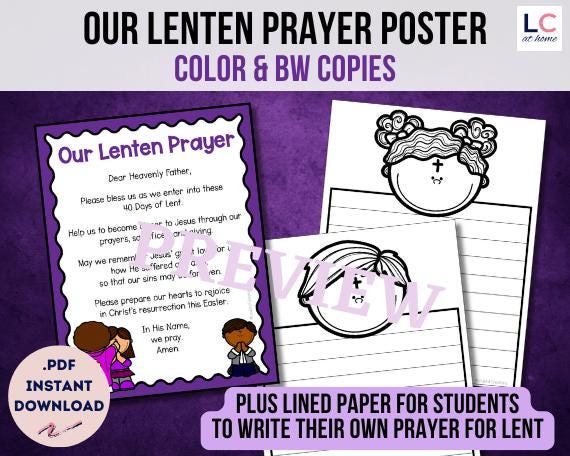 Holy Week Writing Prompts | Lent Reflections | Ash Wednesday | Prayer ...