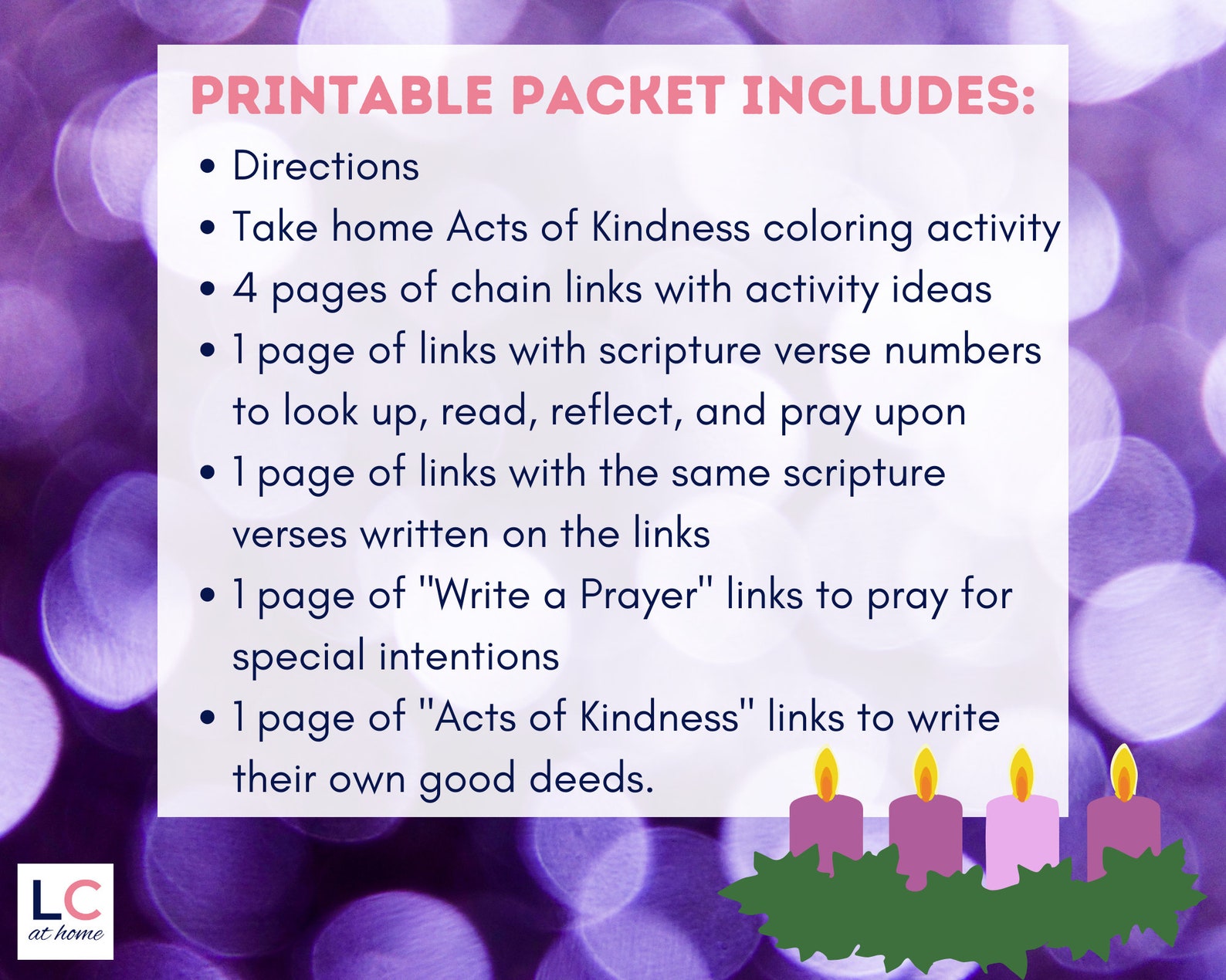 Advent Paper Chain Activity for Kids and Families | Christian Christmas ...