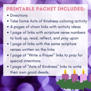 Advent Paper Chain Activity for Kids and Families | Christian Christmas ...