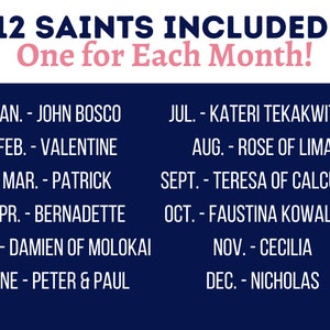 Catholic Saints Printable Booklets for Kids | Monthly Saint Studies ...