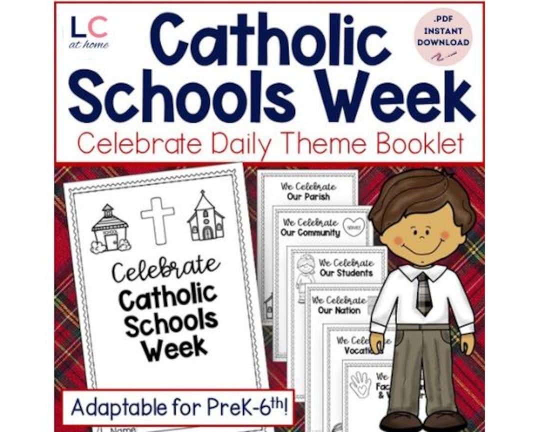 Catholic Schools Week | Celebrate Daily Theme Drawing and Writing ...