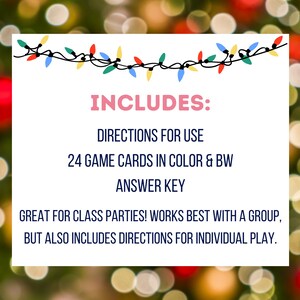 Christmas I Have Who Has Printable Game for Catholic Kids | Scripture ...