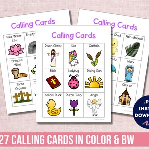 Easter Sunday Bingo for Catholic Kids | Resurrection Game | Holy Week ...