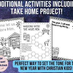 Epiphany Activities for Catholic Kids | Christ-centered New Year Goal ...