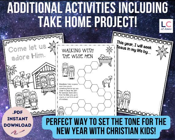 Epiphany Activities for Catholic Kids | Christ-centered New Year Goal ...