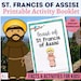 Saint Francis of Assisi Printable Activity Booklet for Catholic Kids ...