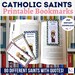 Catholic Saints Printable Bookmarks for Kids | 80 Saints Incentives ...