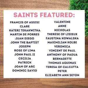 Catholic Saints Trivia Game | All Saints Day I Have Who Has Activity ...