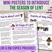 Lent Facts and Worksheets | Ash Wednesday and Holy Week Activities ...