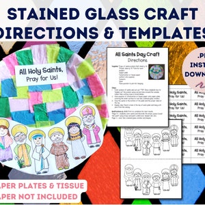 Litany of the Saint Easy Reader and Craft | All Saints Day Preschool ...