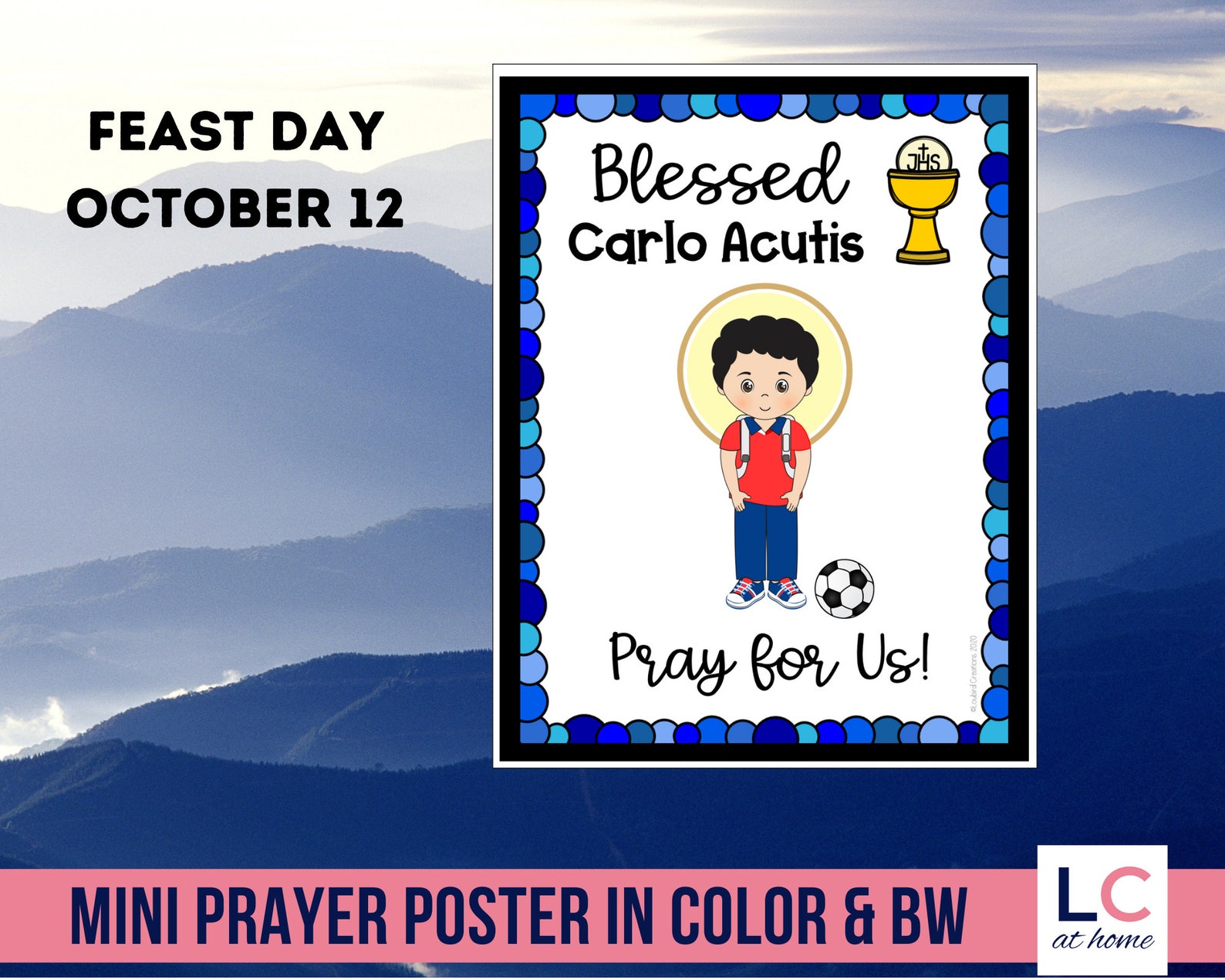 Blessed Carlo Acutis Printable Activity Booklet for Catholic Kids ...