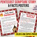 Pentecost Sunday Scripture Activities for Catholic Kids | Sunday School ...