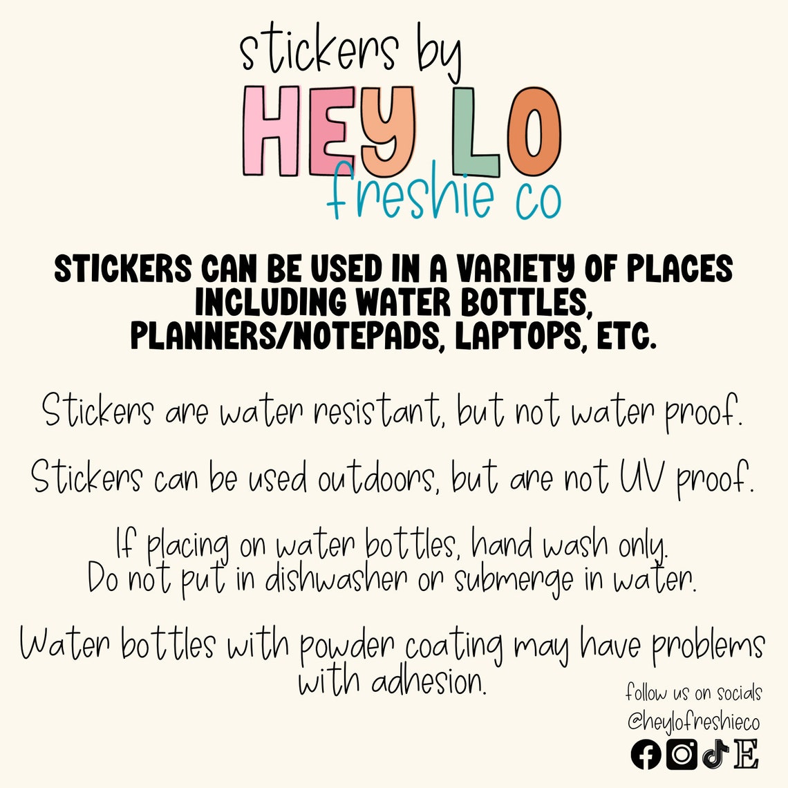 Kinda Emotional, Kinda Emotionless Sticker Stickers Water-resistant ...