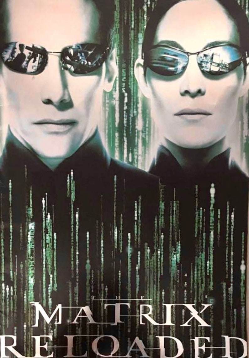 The Matrix Reloaded Japanese Movie Brochure - Etsy