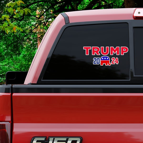 Trump 2024 Car Decals - Etsy Australia
