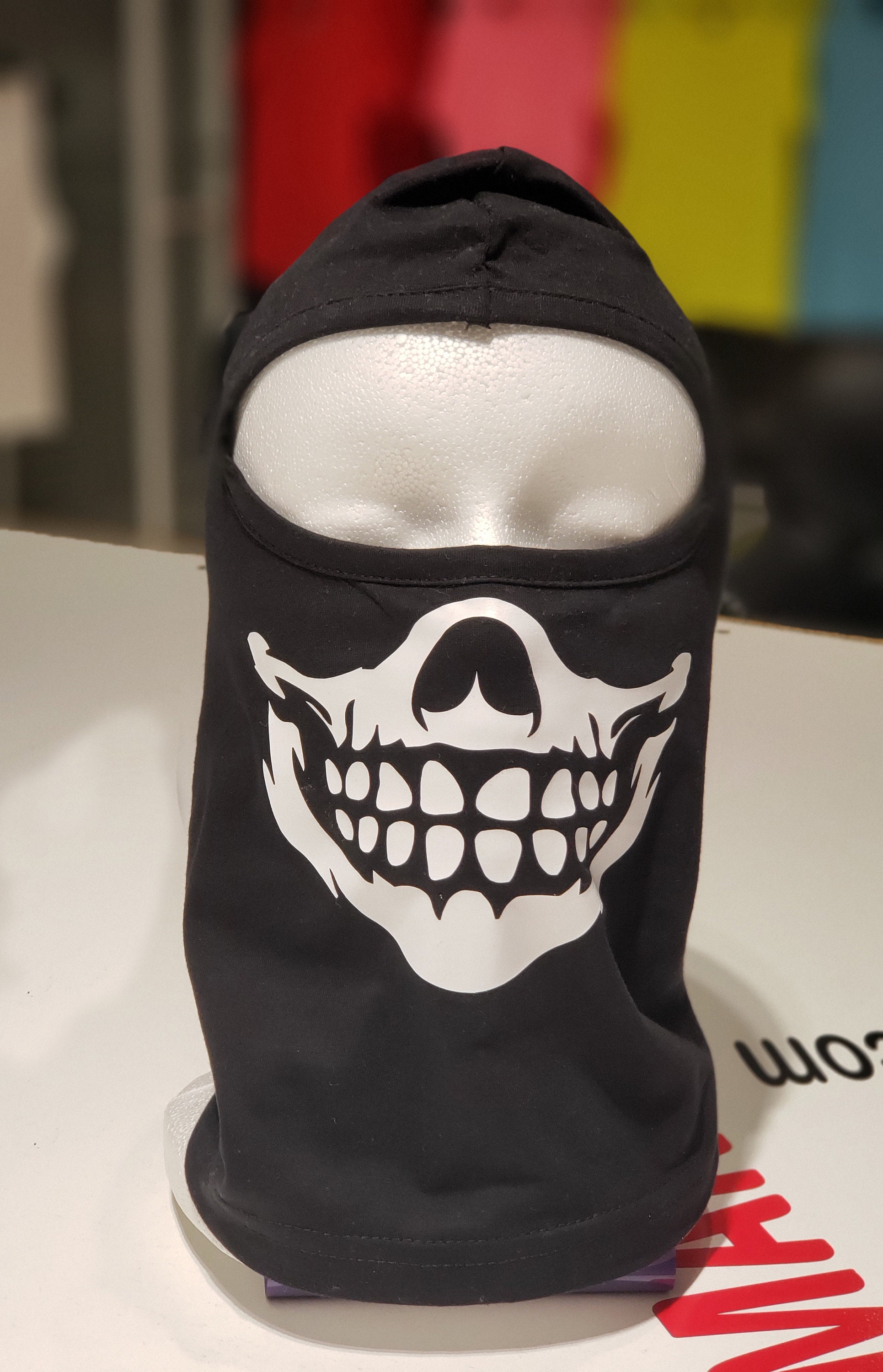 Ski Mask Skull Face Black, Black Skull Face Ski Mask. Skull Face ...