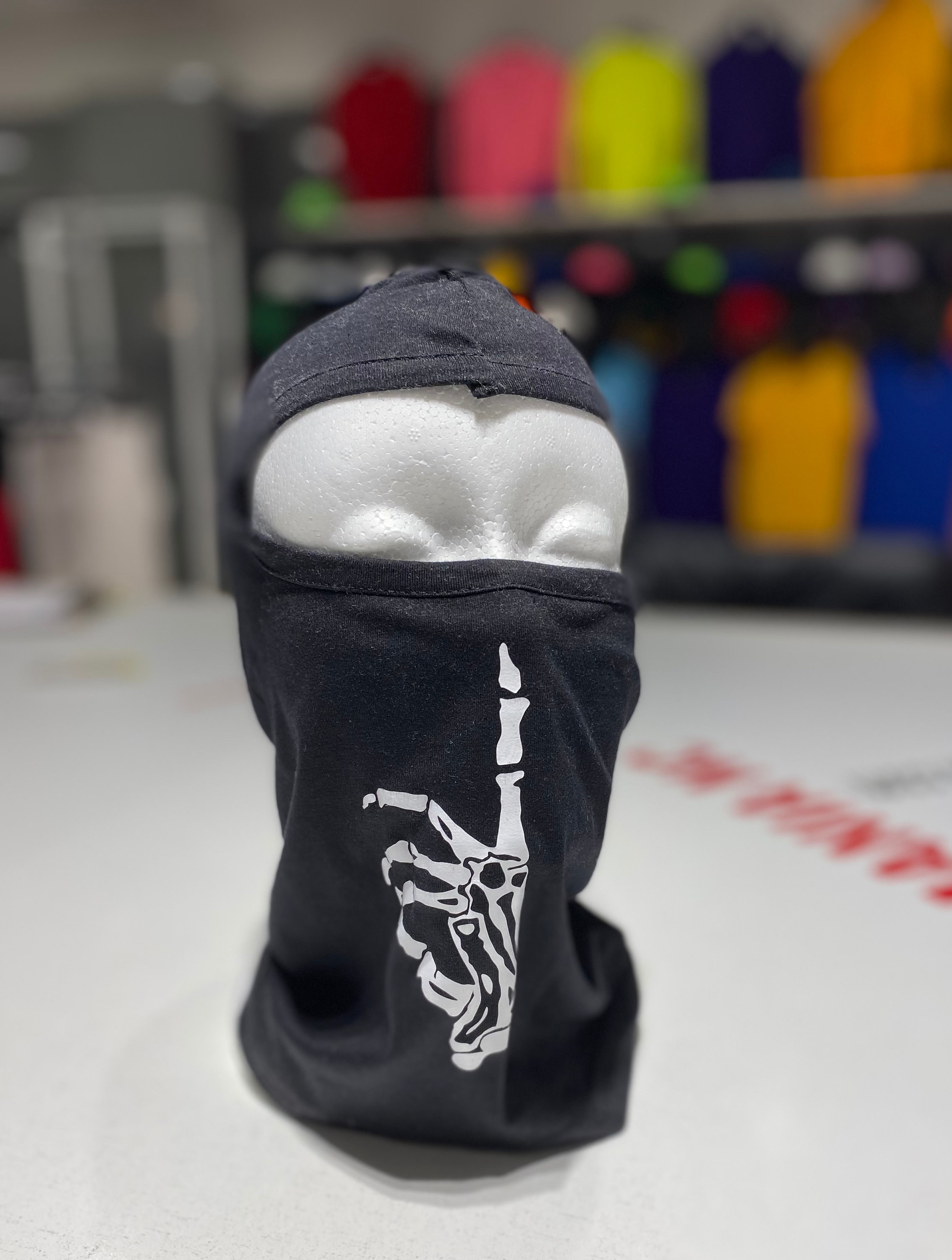 Ski Mask, Shush Ski Mask, Hush Ski Mask Balaclava Face Mask Black - Etsy