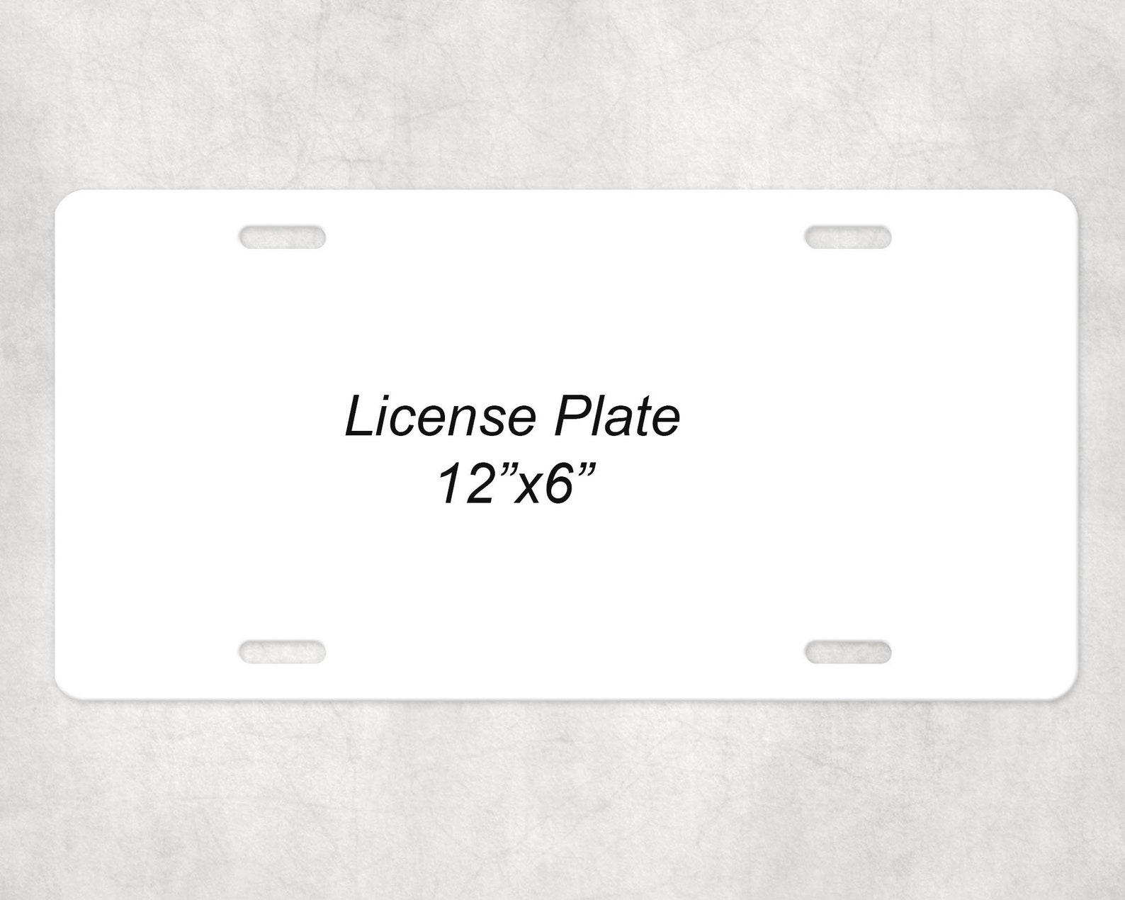 Aluminum License Plate Sublimation Blank - Etsy