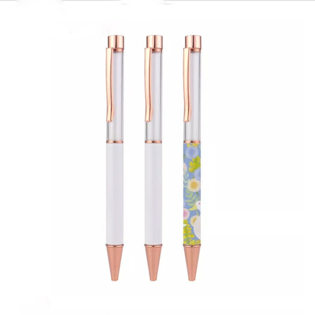 10 Rose Gold Snow Globe & Sublimation Pen - Etsy
