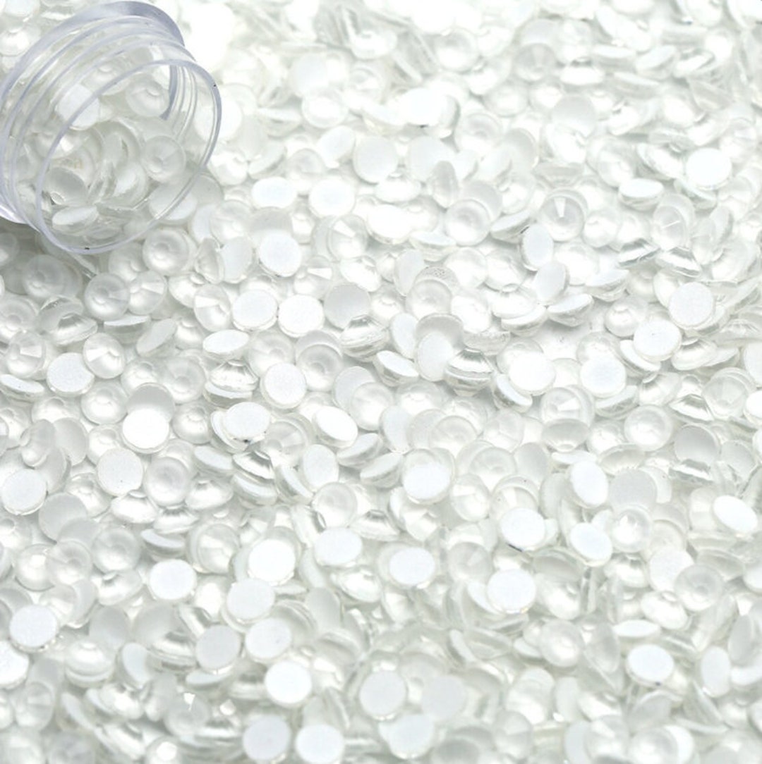 Neon White Glass Rhinestones - Etsy