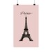 Paris Wall Art, France Eiffel Tower Poster, Cute Nursery Decor, Kid's ...