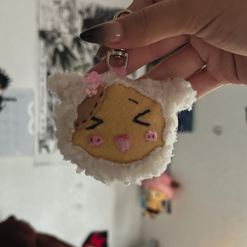 Nana Hachi Puppy Dog Pink Keychain Bag Charm - Etsy