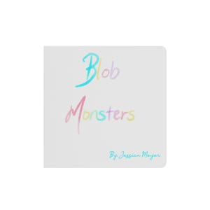 Blob Monsters Children’s Board Book - Etsy
