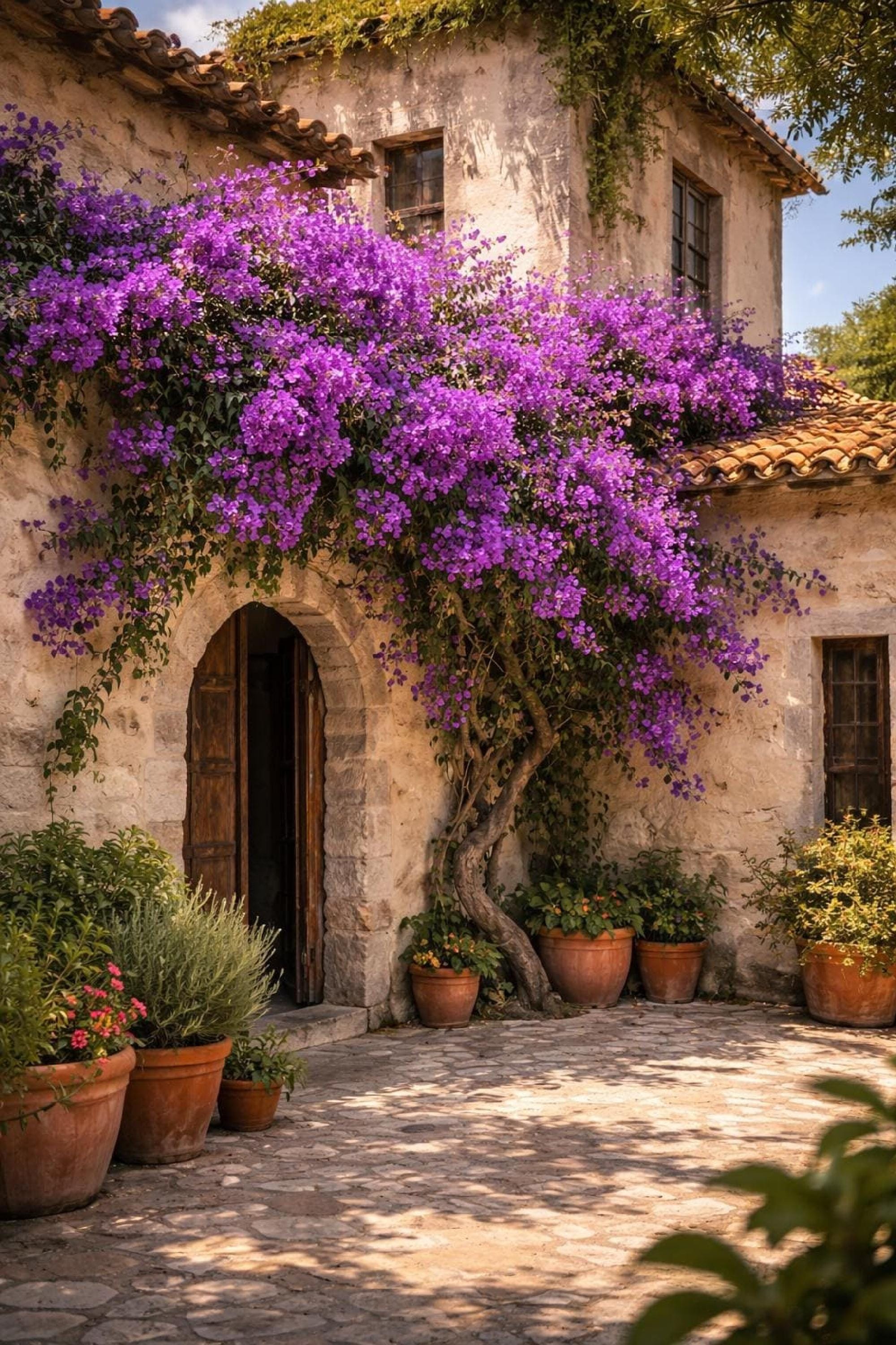 Bougainvillea Seeds Purple Climbing Vine: Non-gmo Ornamental Flower ...