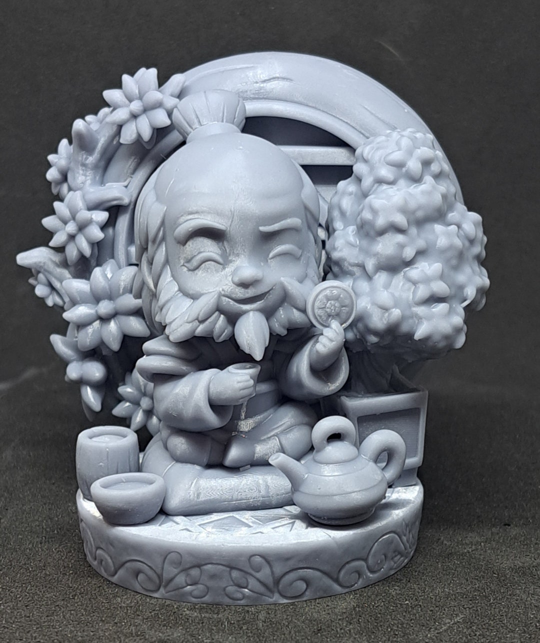 Chibi Iroh 3D Resin Print Avatar the Last Airbender - Etsy