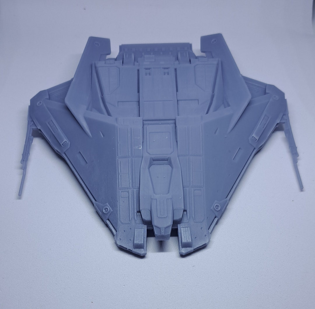 Scaled 3D Resin Print Krait Phantom | Elite Dangerous - Etsy