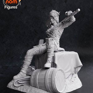 Large Karlach 3D Resin 4k Print | Baldurs Gate 3 - Etsy