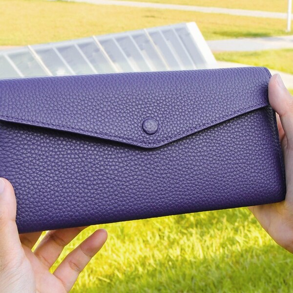 Purple Wallet - Etsy