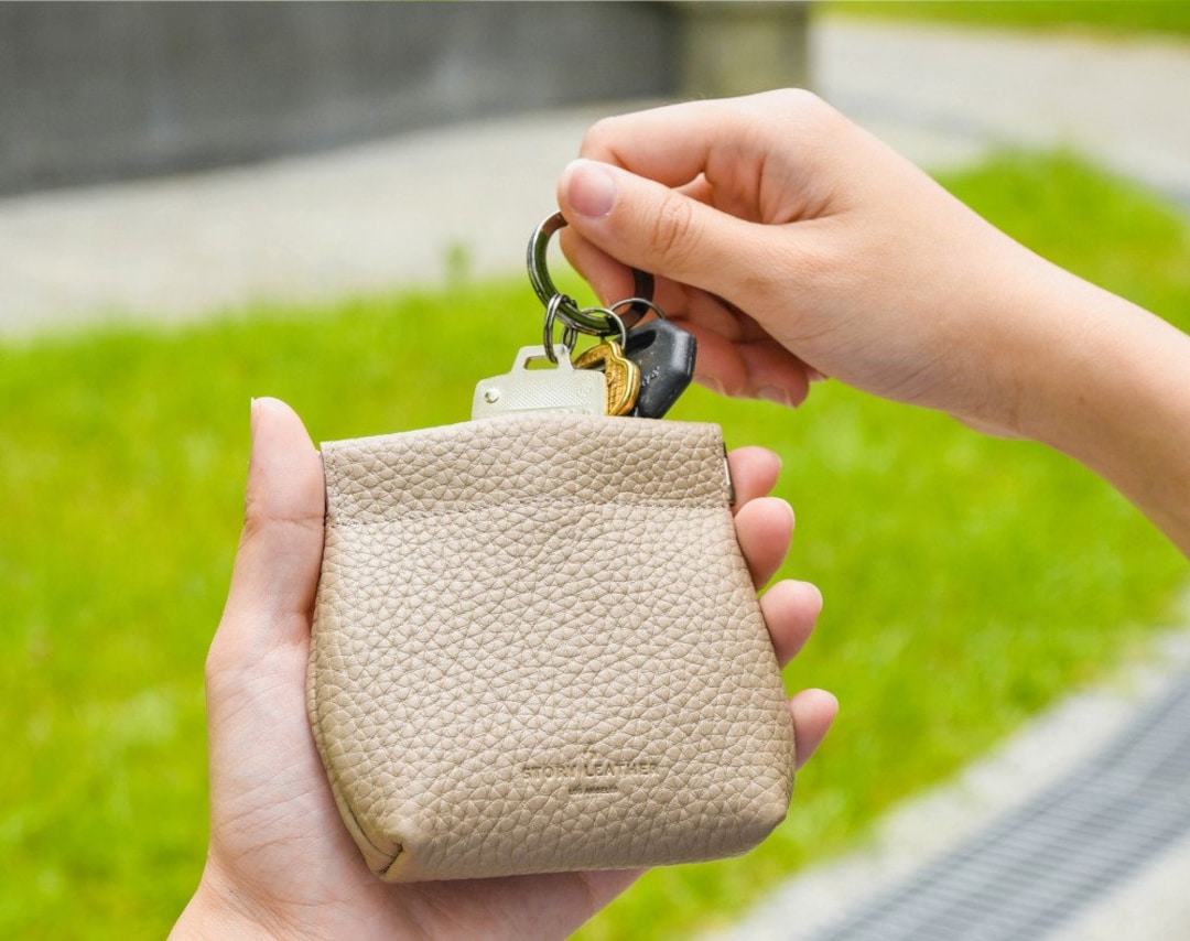 Genuine Leather Pocket Sack for Stores Key, Money, Coins, Small ...