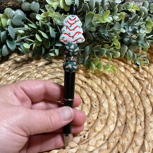 Christmas Tree Pens, Christmas Snack Pens, Ballpoint Pens, Refillable ...