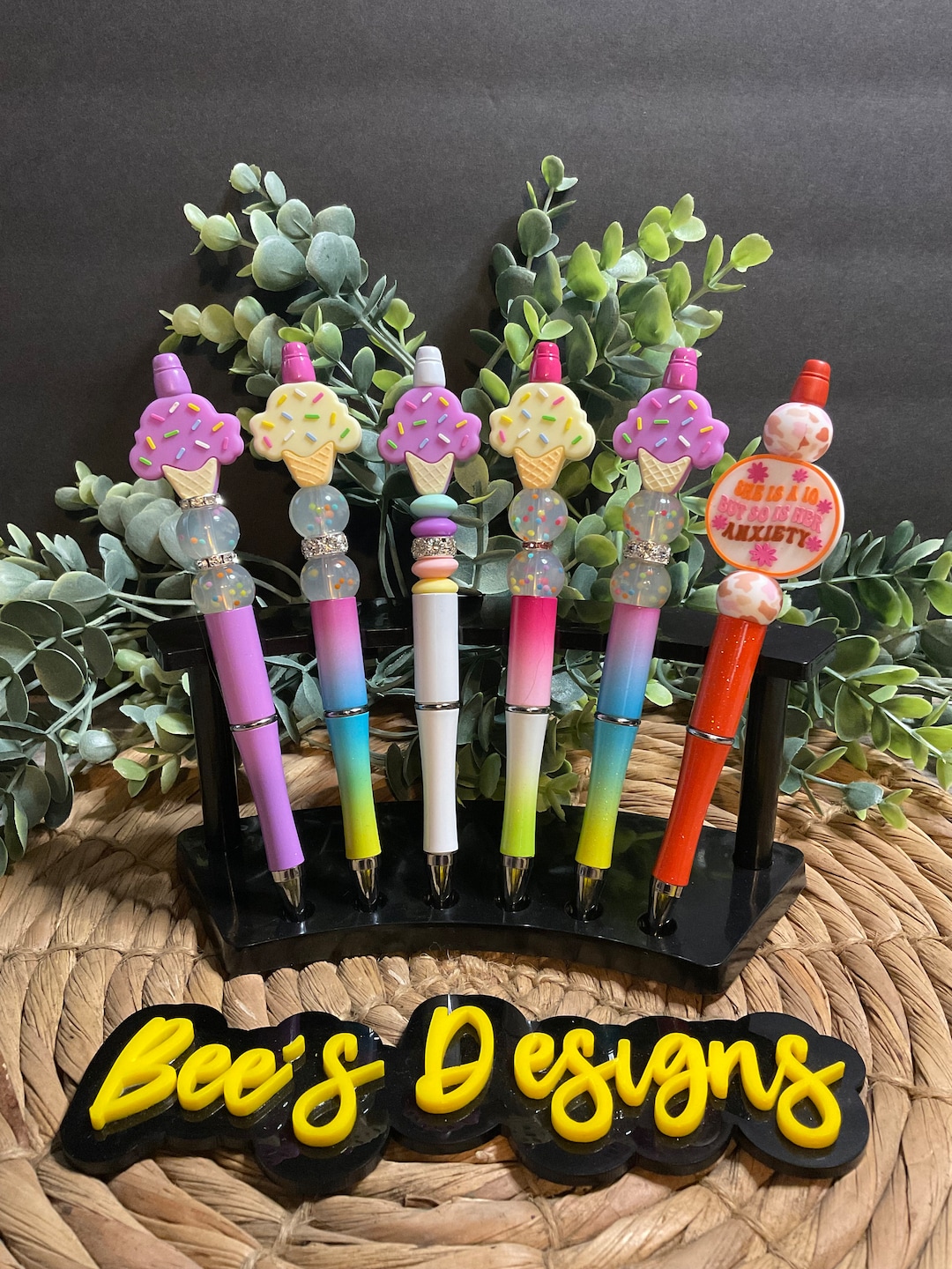 Ice Cream Pens, Summer Pens, Funny Pens, Ballpoint Pens - Etsy