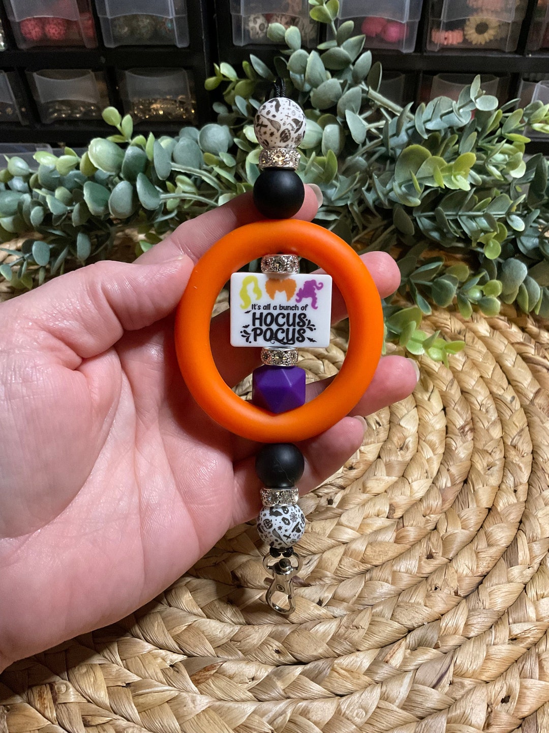 Rearview Mirror Charm, Hocus Pocus, Halloween, Witch Sisters - Etsy