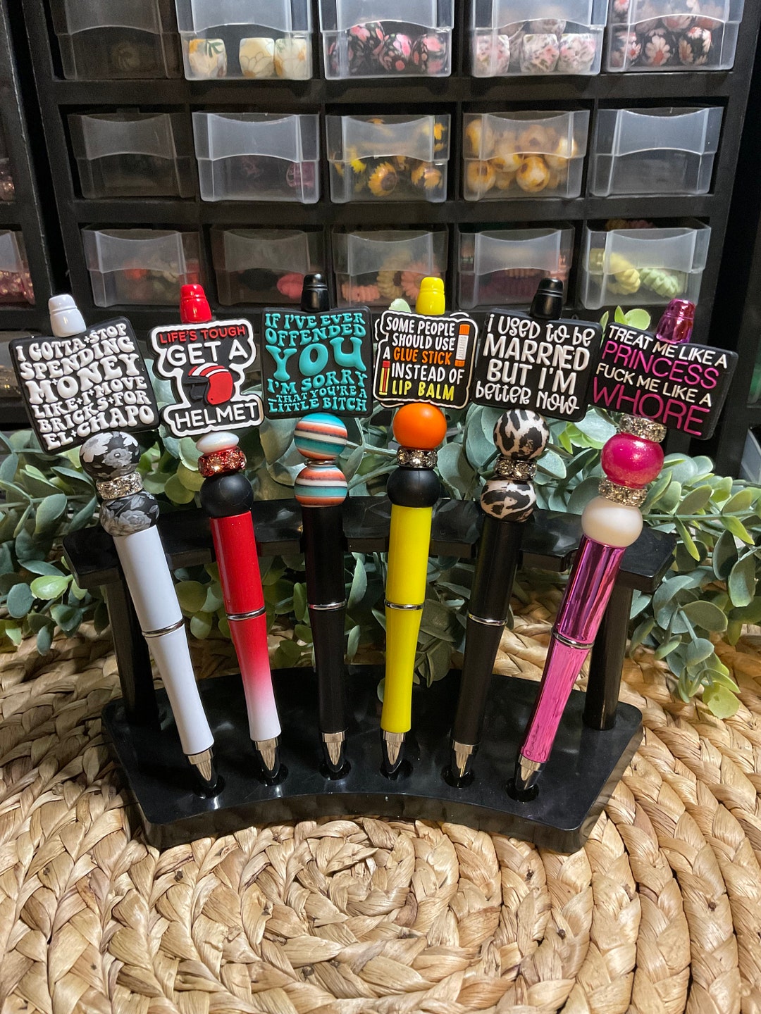 Adult Humor Pens, Funny Pens, Sassy Pens, Ballpoint Pens, Refillable ...