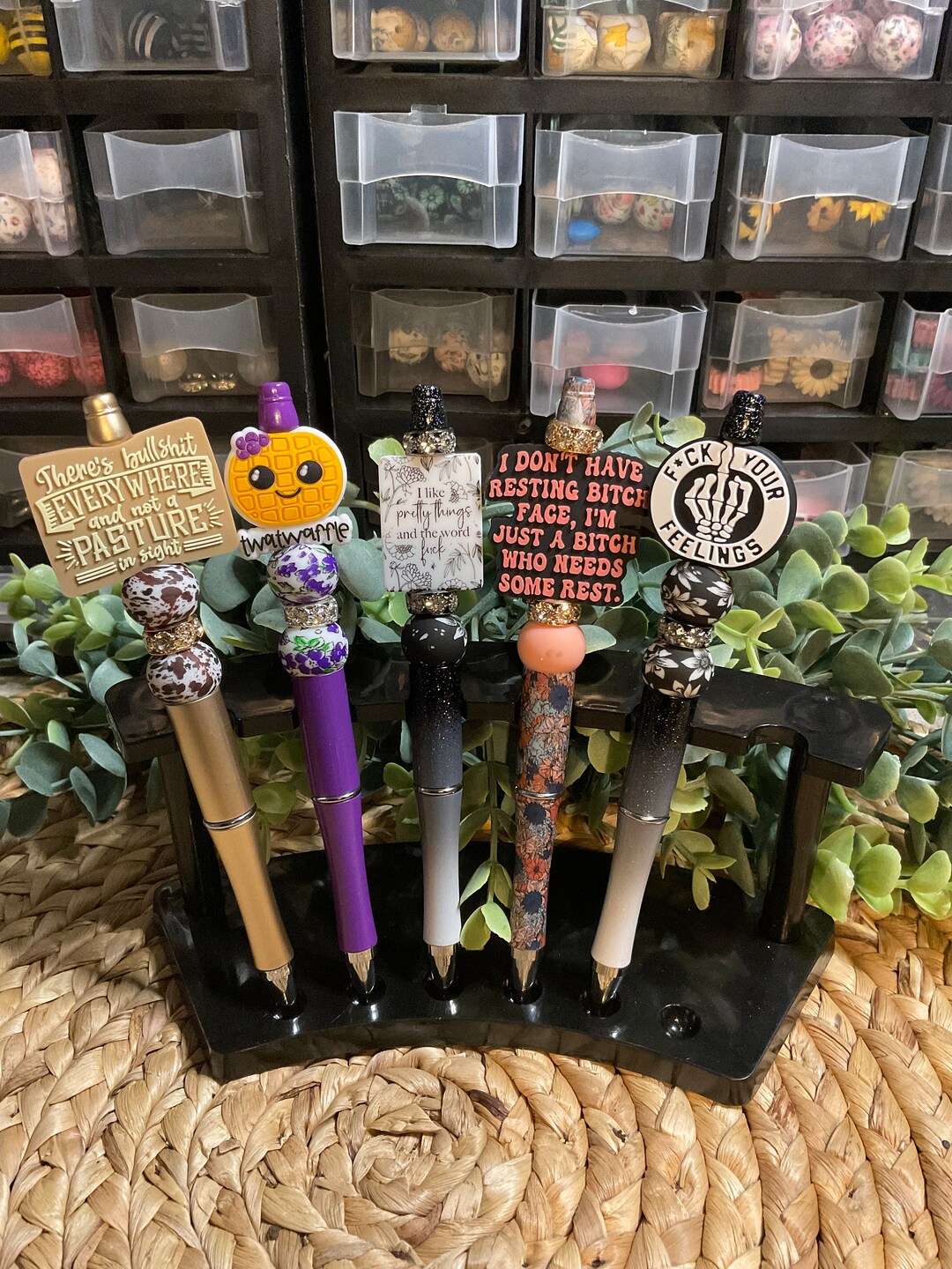 Adult Humor Pens, Funny Pens, Ballpoint Pens, Refillable Pens - Etsy