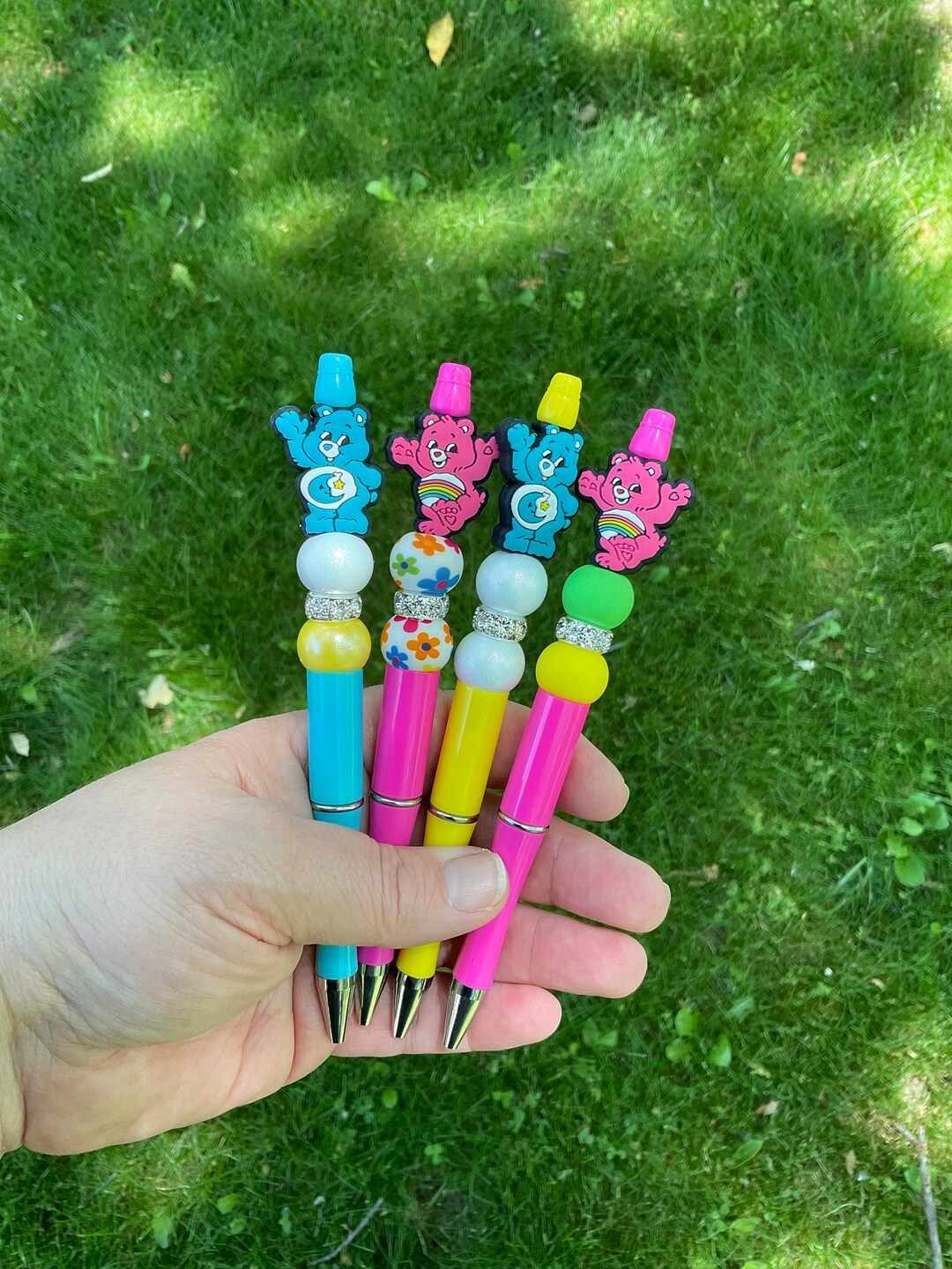 Happy Bear Pens, Trendy Office Pens, Refillable Pens, Ballpoint Pens - Etsy