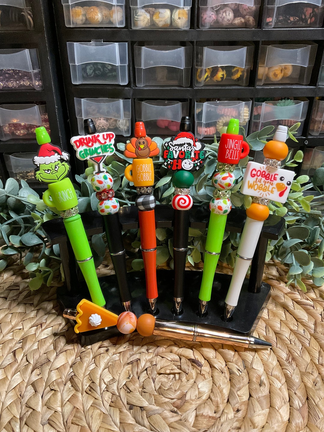 Christmas and Thanksgiving Pens Funny Pens Ballpoint Pens - Etsy