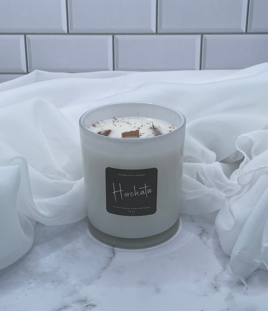 Horchata Candle Luxury Candles Coconut Wax All Natural Holiday Gifts ...