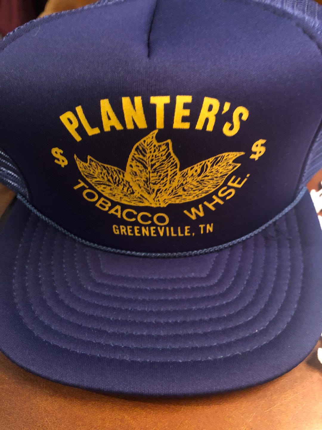 Vintage Planters Tobacco Warehouse Cap Hat - Etsy
